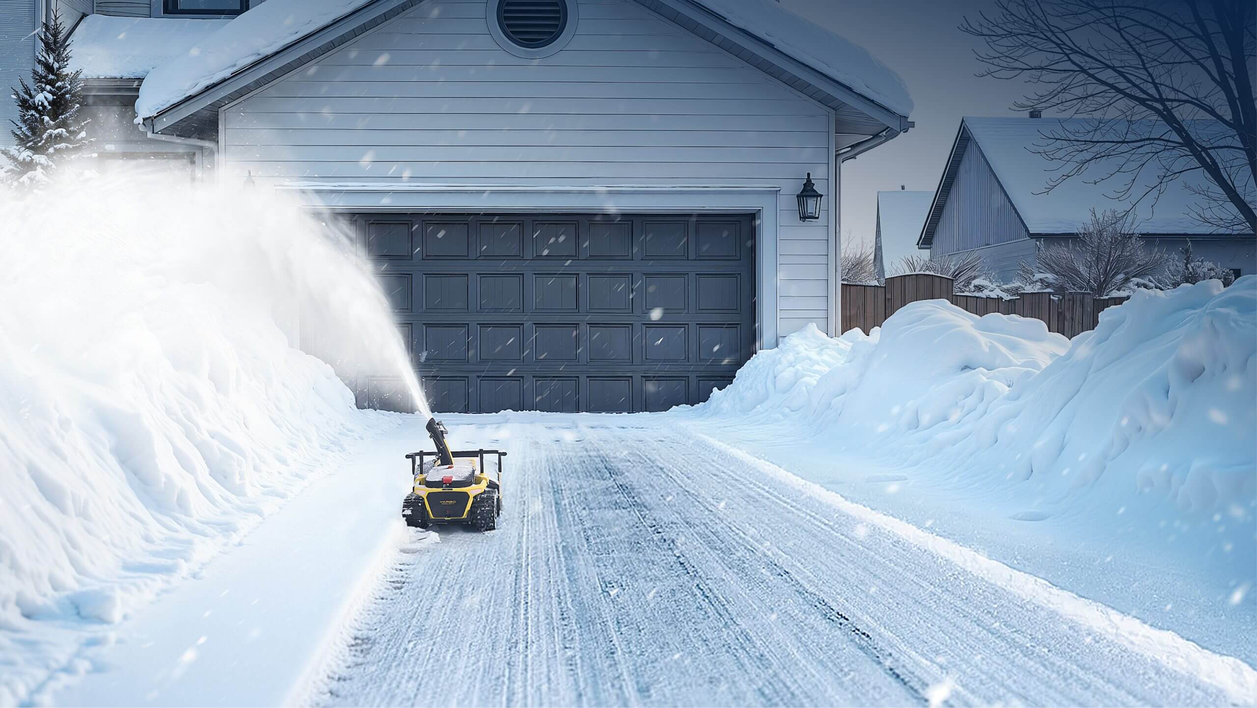 How to Handle Driveway Snow Removal with a Smart Snow Blower
